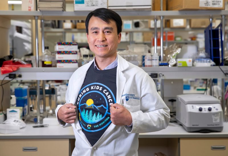 Dr. Wei Li Receives Grant from Curing Kids Cancer