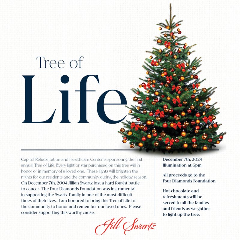 Tree of Life Community Fundraising Event - Four Diamonds